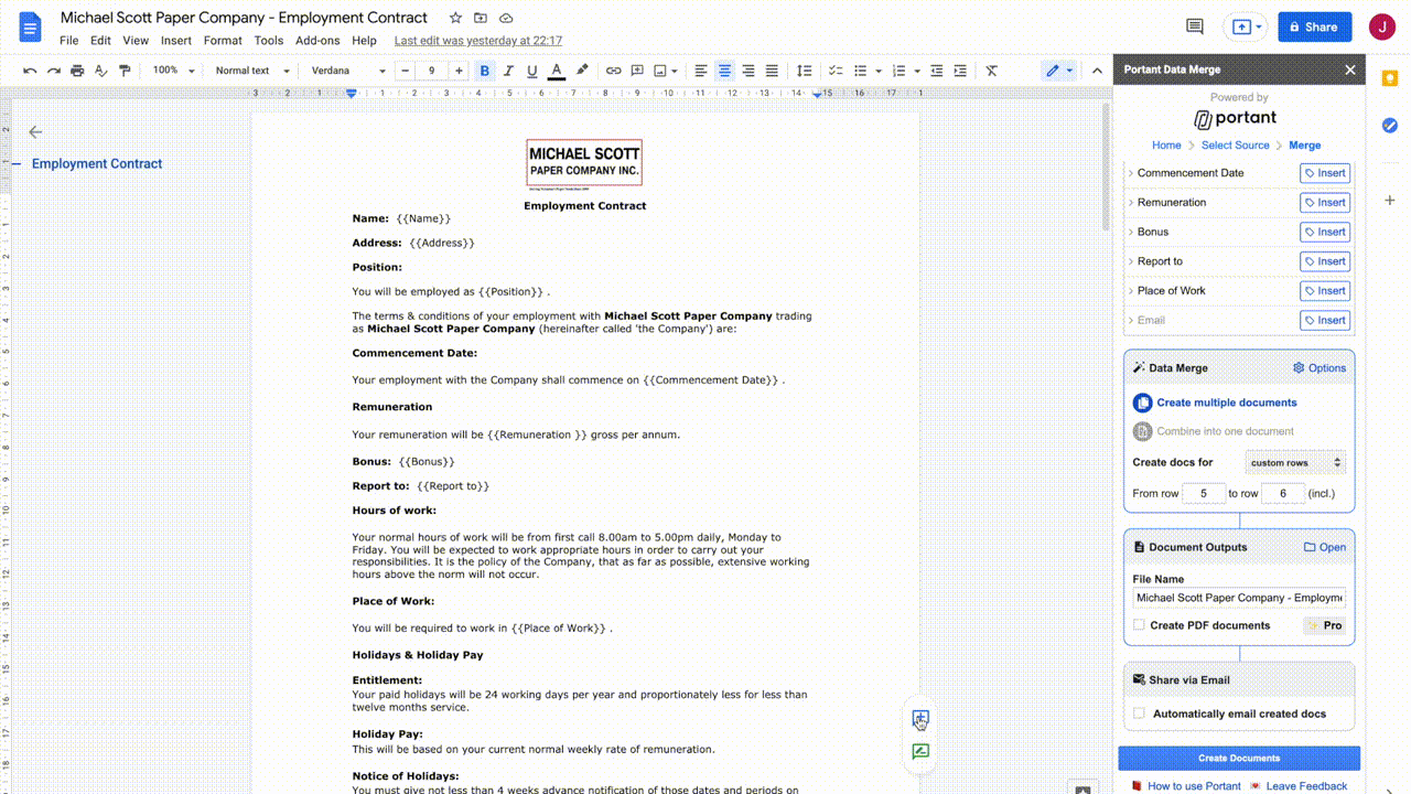 Step 6 Share Your Documents Via Email